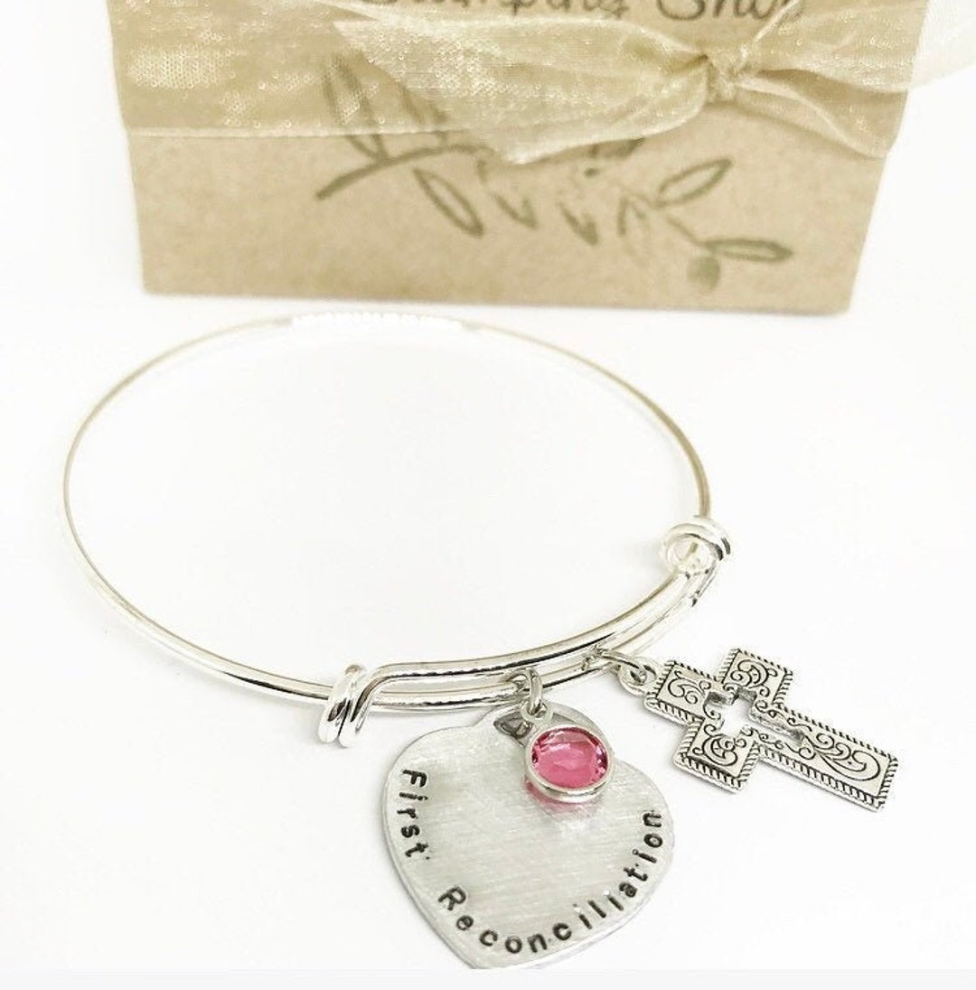 First Reconciliation Charm Bracelet, First Communion, Reconciliation ...