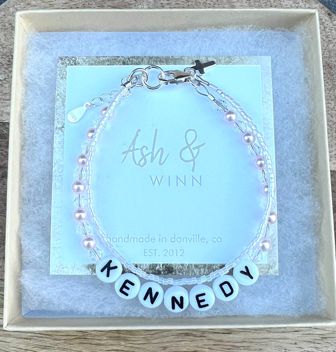 First Communion Charm Bracelet, First Penance Gift, First Communion ...