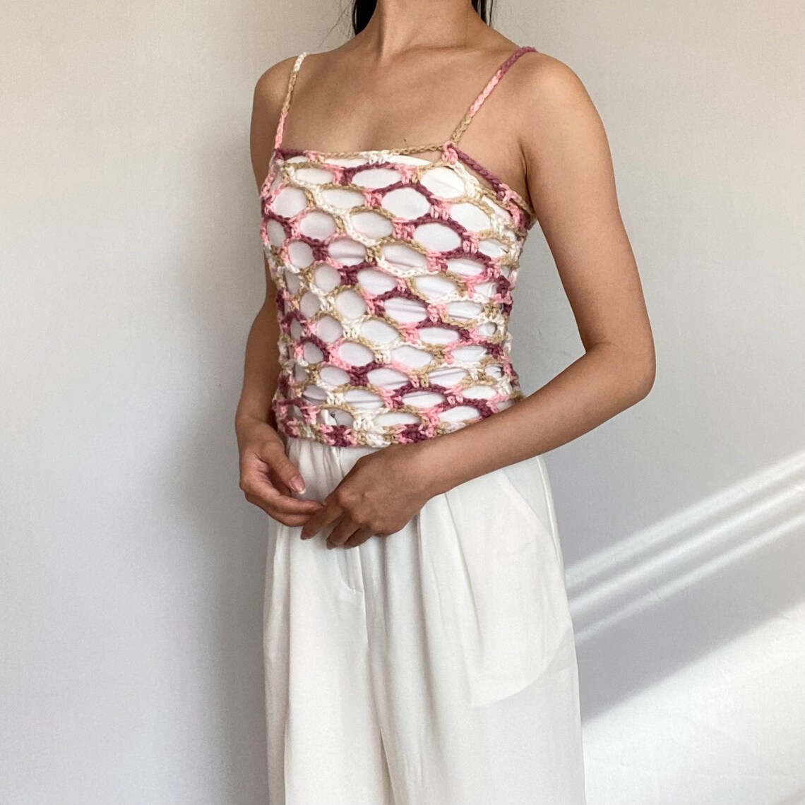 Marina Fishnet Top Crochet Pattern - Etsy