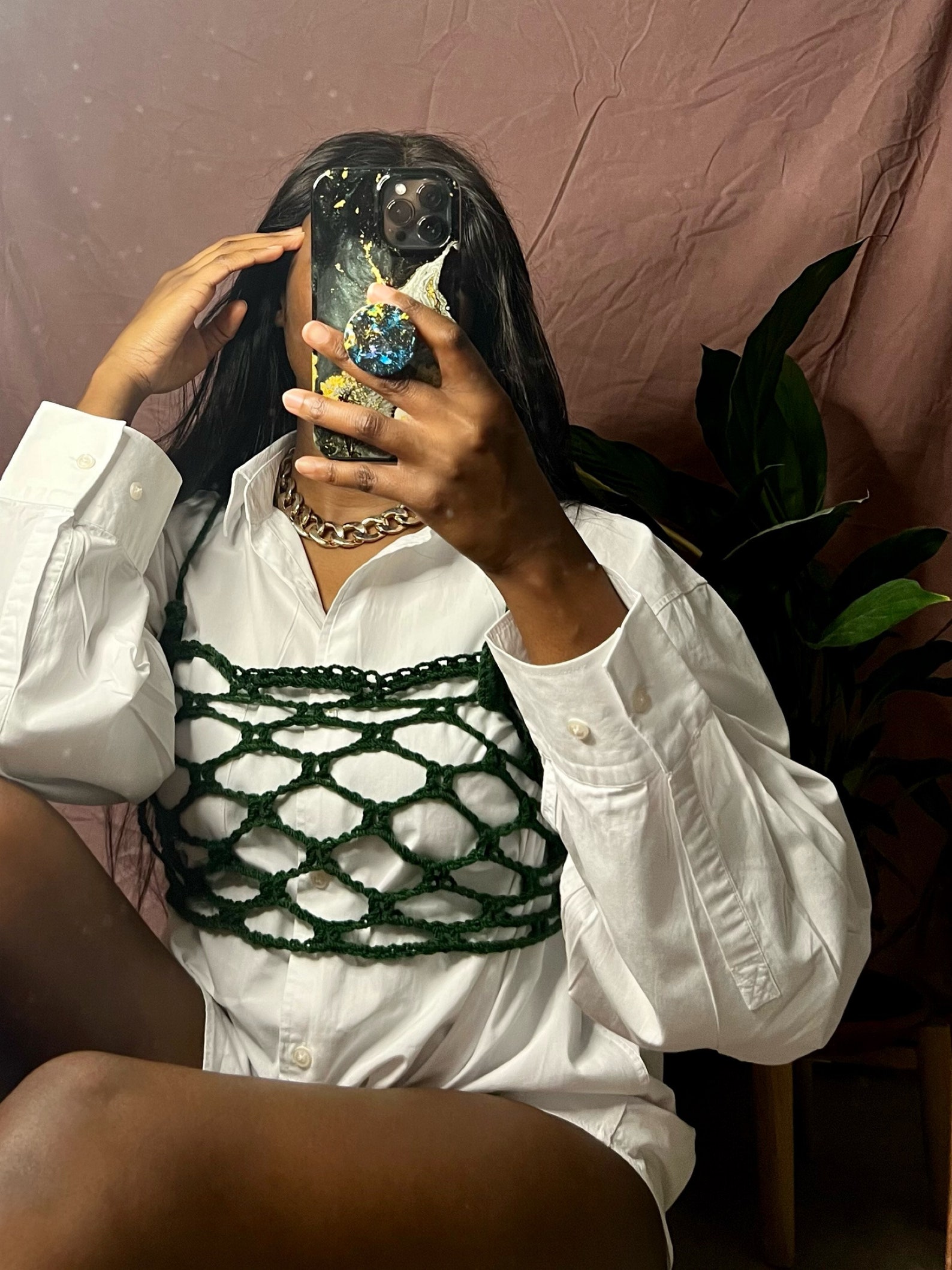 Marina Fishnet Top Crochet Pattern - Etsy