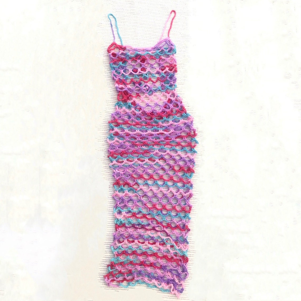 Marina Fishnet Dress Crochet Pattern - Etsy
