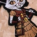 Flirtacious Felicity Steampunk Cat Iron on Embroidery Patch Mtcoffinz ...