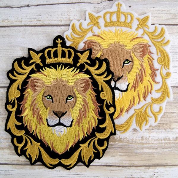 Lion Patch - Etsy