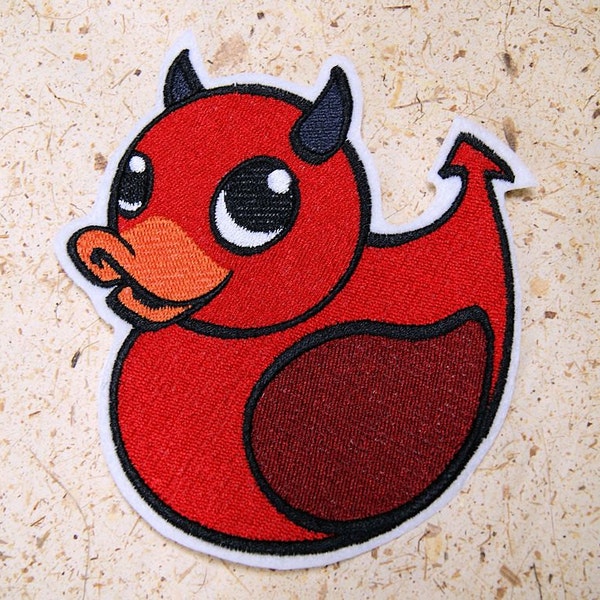 Red Devil Patch - Etsy