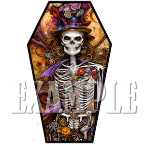 CUSTOM Coffin Shaped Back Patch - I Will Make ANY Picture Into an Iron ...