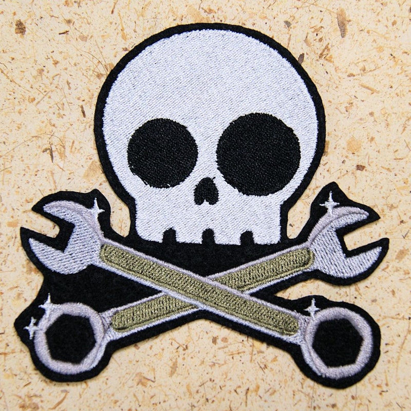 Mechanic Name Patch - Etsy