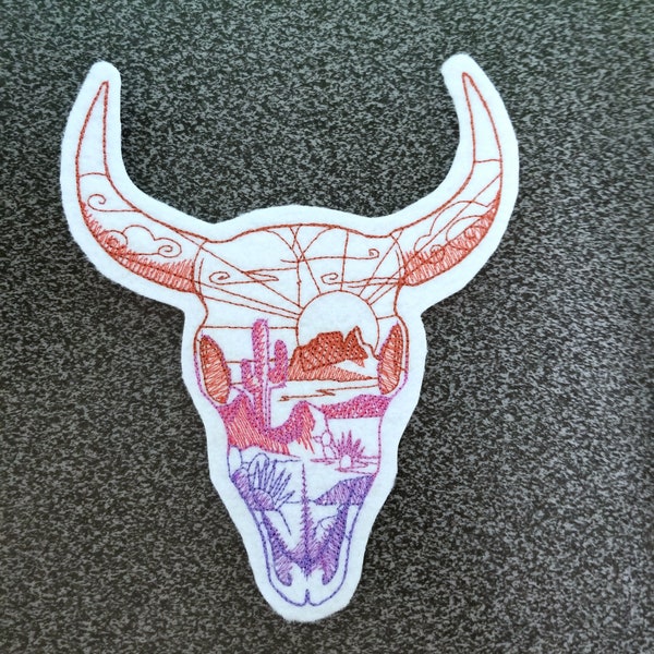 Red Bull Embroidery Patch - Etsy