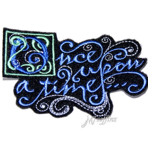 Once Upon a Time Fairy Tales Iron on Embroidery Patch - Etsy