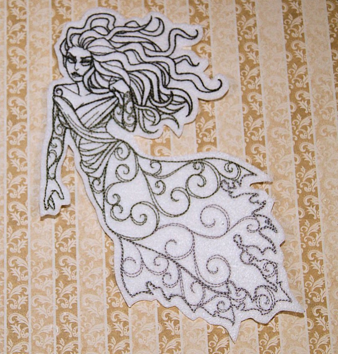 Banshee Irish Mythology Iron on Embroidery Patch Mtcoffinz - Etsy