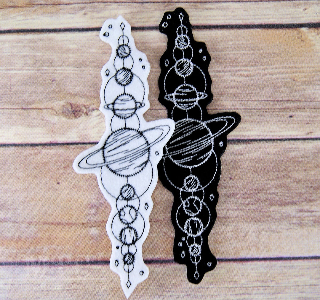 Planets Patch Vintage Celestial Patch Iron on Embroidery Patch Solar ...