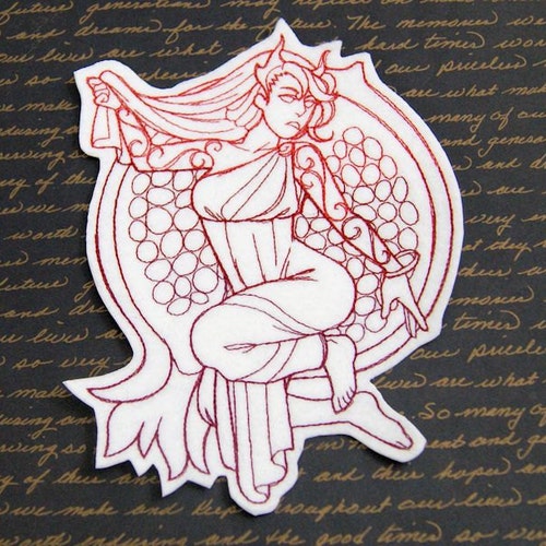 Hades Greek God Iron on Embroidery Patch Mtcoffinz Choose | Etsy