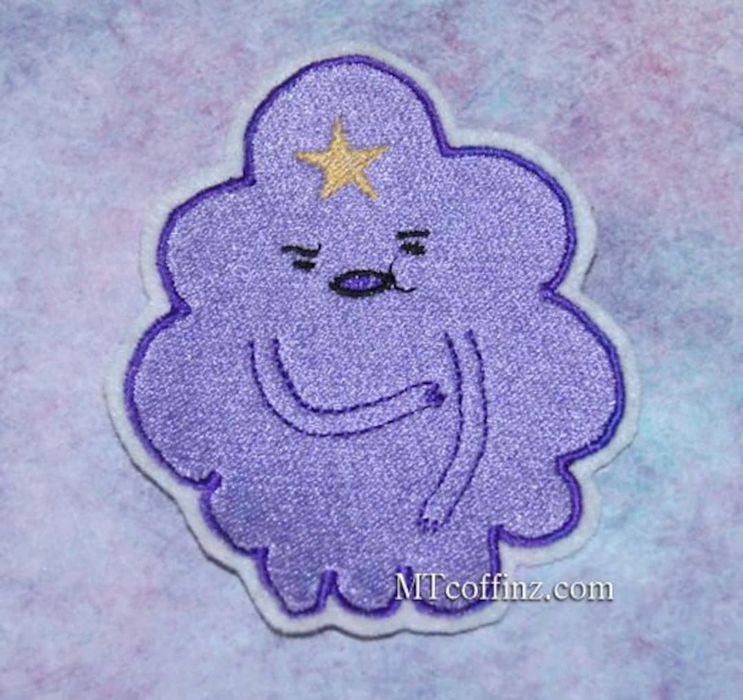 Lumpy Space Princess Adventure Time Iron on Embroidery Patch Mtcoffinz ...