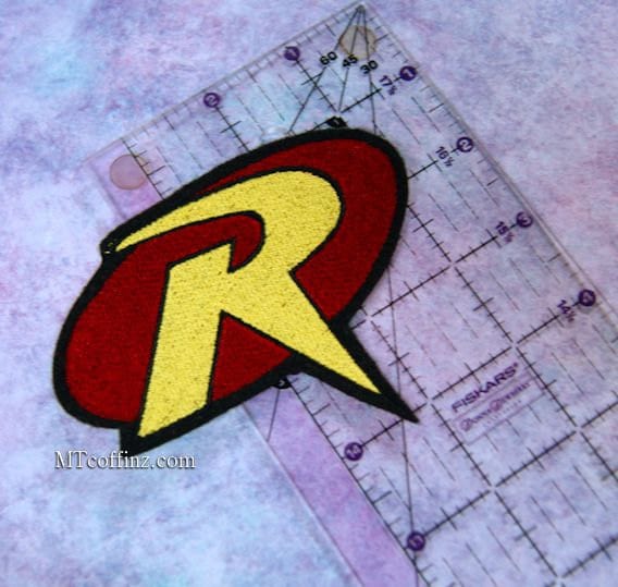 Modern Robin Logo Sidekick Iron on Embroidery Patch Mtcoffinz - Etsy