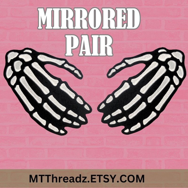 Bone Canvas Patch - Etsy