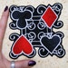 Lady Luck Card Suits Iron on Embroidery Patch Mtcoffinz Large Choose ...