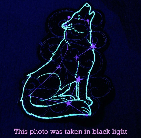 Lupus Stellar Constellation Glow in the Dark Iron on | Etsy UK