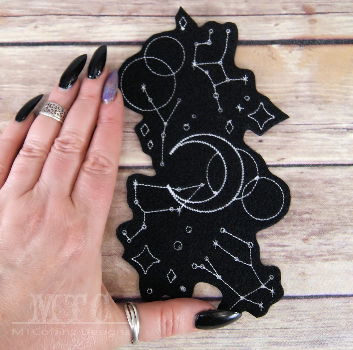 Constellations Vintage Celestial Iron on Embroidery Patch Mtcoffinz ...