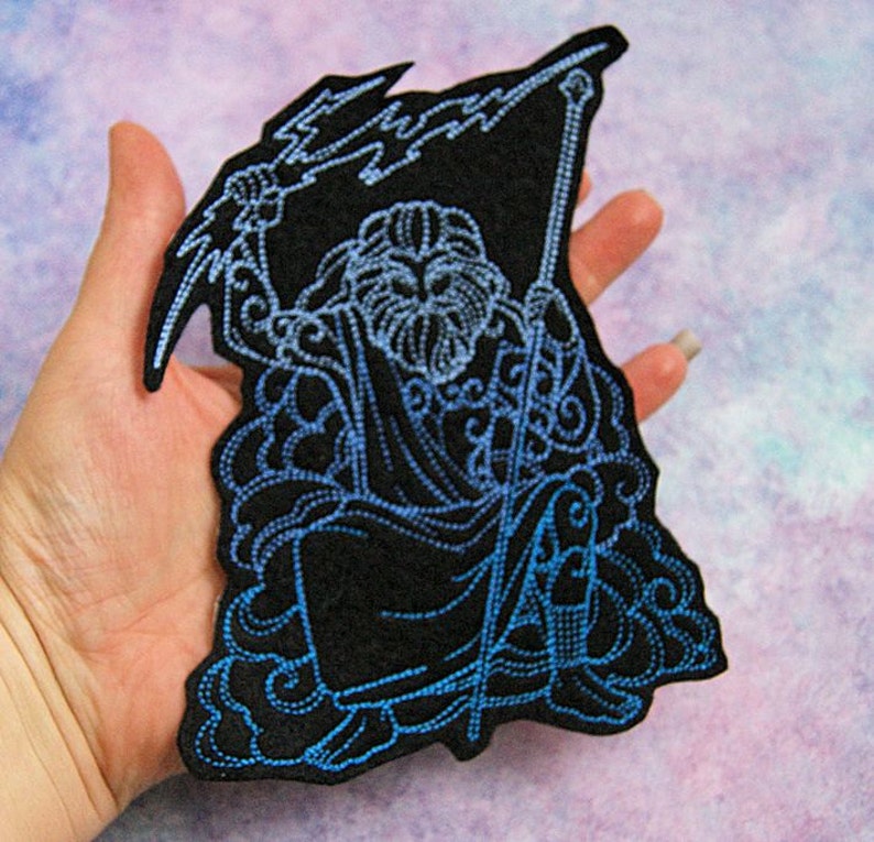 Zeus Greek God Iron on Embroidery Patch Mtcoffinz Choose - Etsy