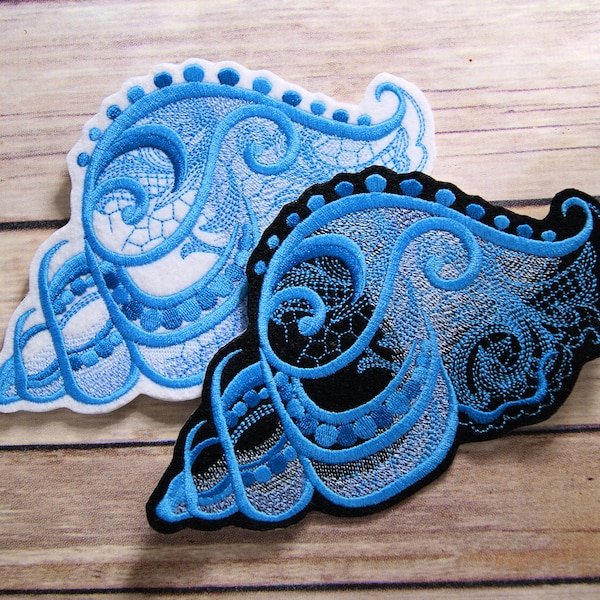 Seashell Patches - Etsy
