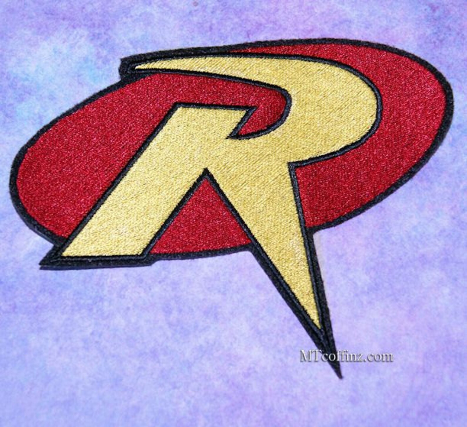Modern Robin Logo Sidekick Iron on Embroidery Patch Mtcoffinz Choose ...