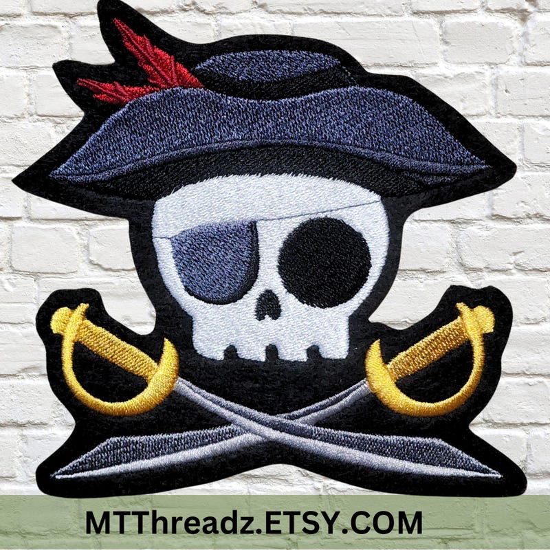Pirate Patch - Etsy