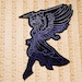 Valkyrie Mythical Norse Creature Iron on Embroidery Patch Mtcoffinz ...