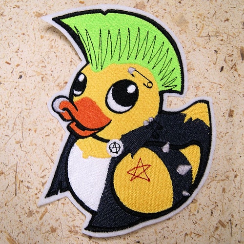 Rubber Ducky Patch - Etsy