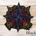 Bohemian Summer Compass and Arrows Iron on Embroidery Patch - Etsy