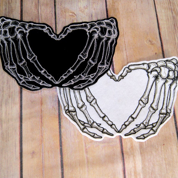 Skeleton Hand Decal - Etsy