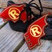 Retro Robin Logo Embroidered Shoe Wings Mtcoffinz - Etsy