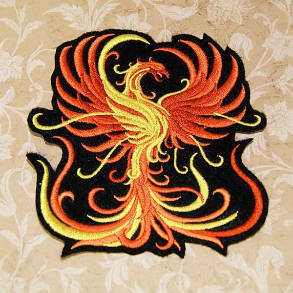 Phoenix Embroidery - Etsy