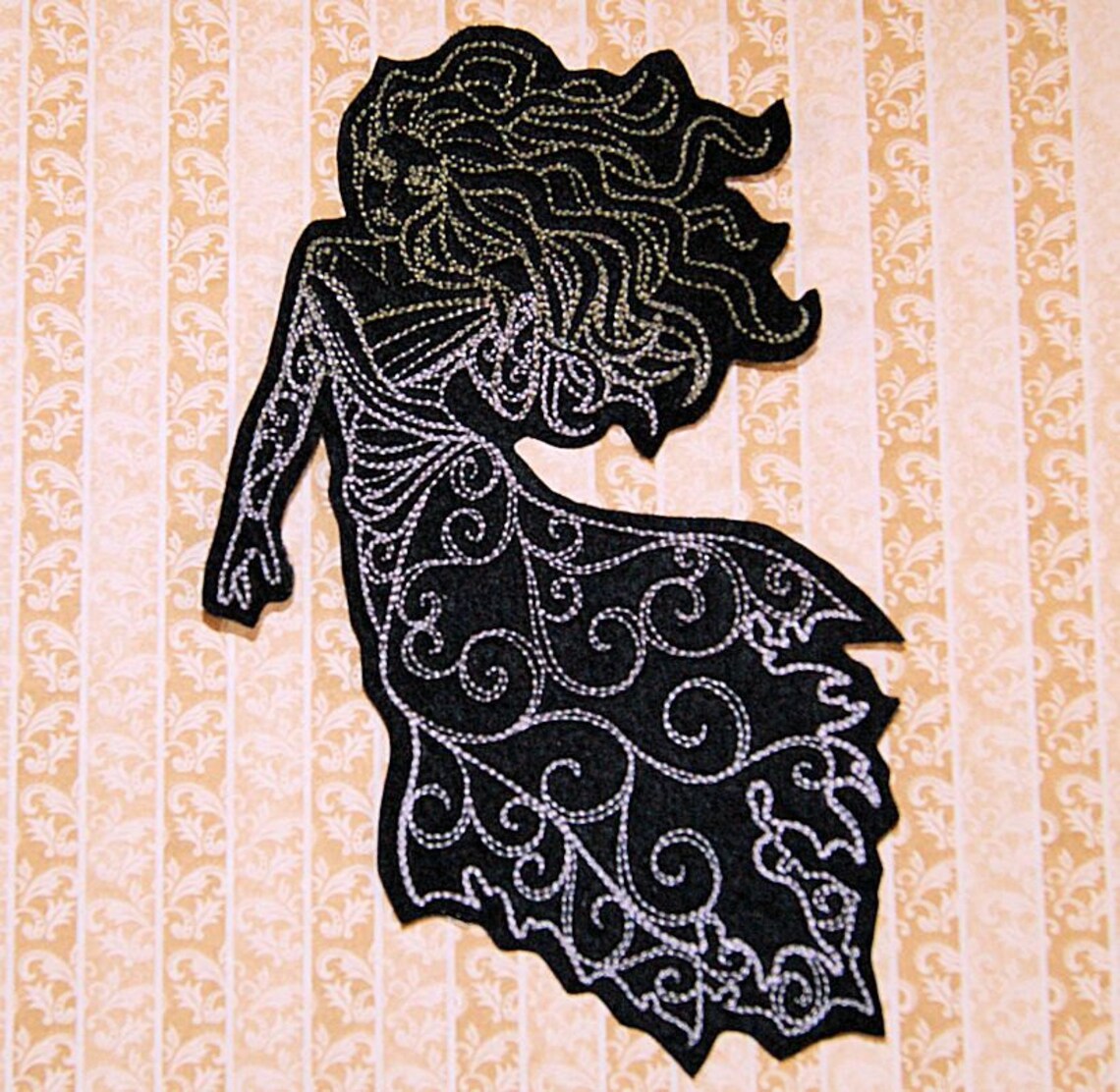 Banshee Irish Mythology Iron on Embroidery Patch Mtcoffinz - Etsy