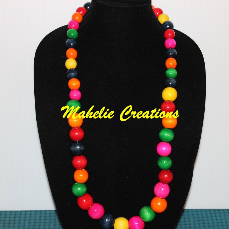 Colorful Necklace - Etsy