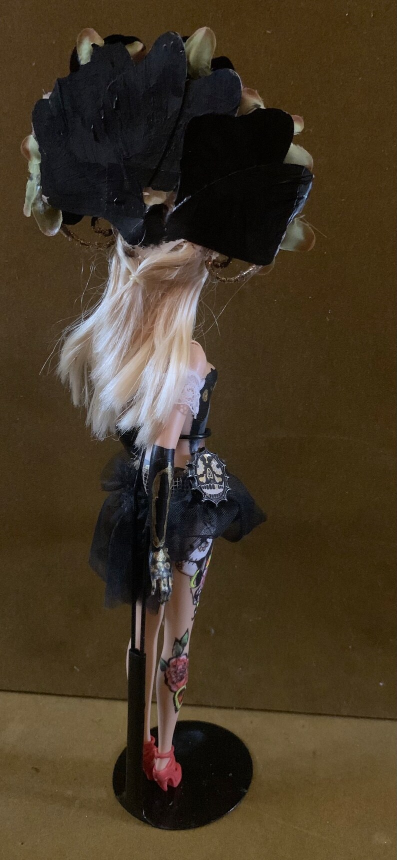 Barbie Sugar Skull Queen Tattoo Doll - Etsy