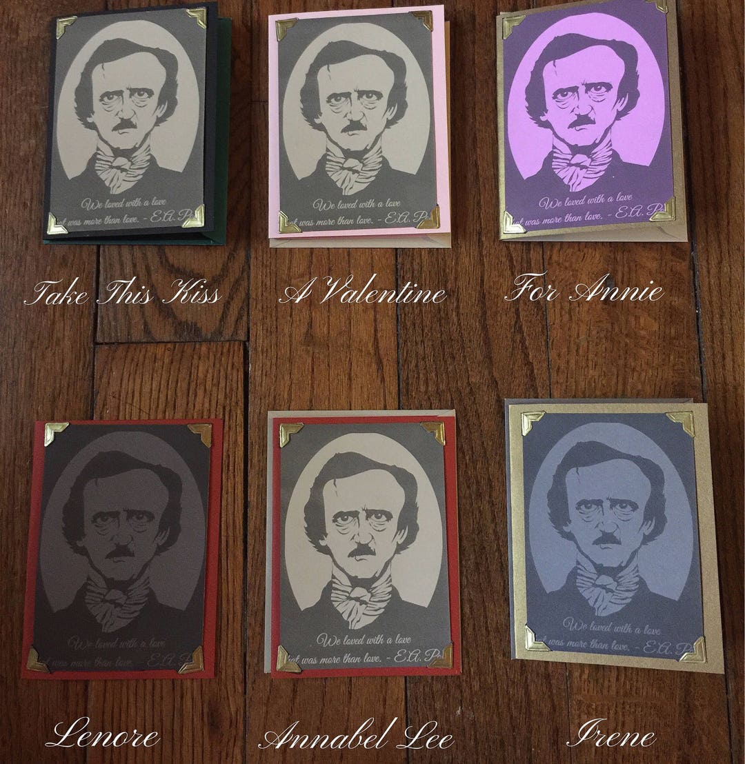 A Valentine's Day Poe Love Letter - Etsy