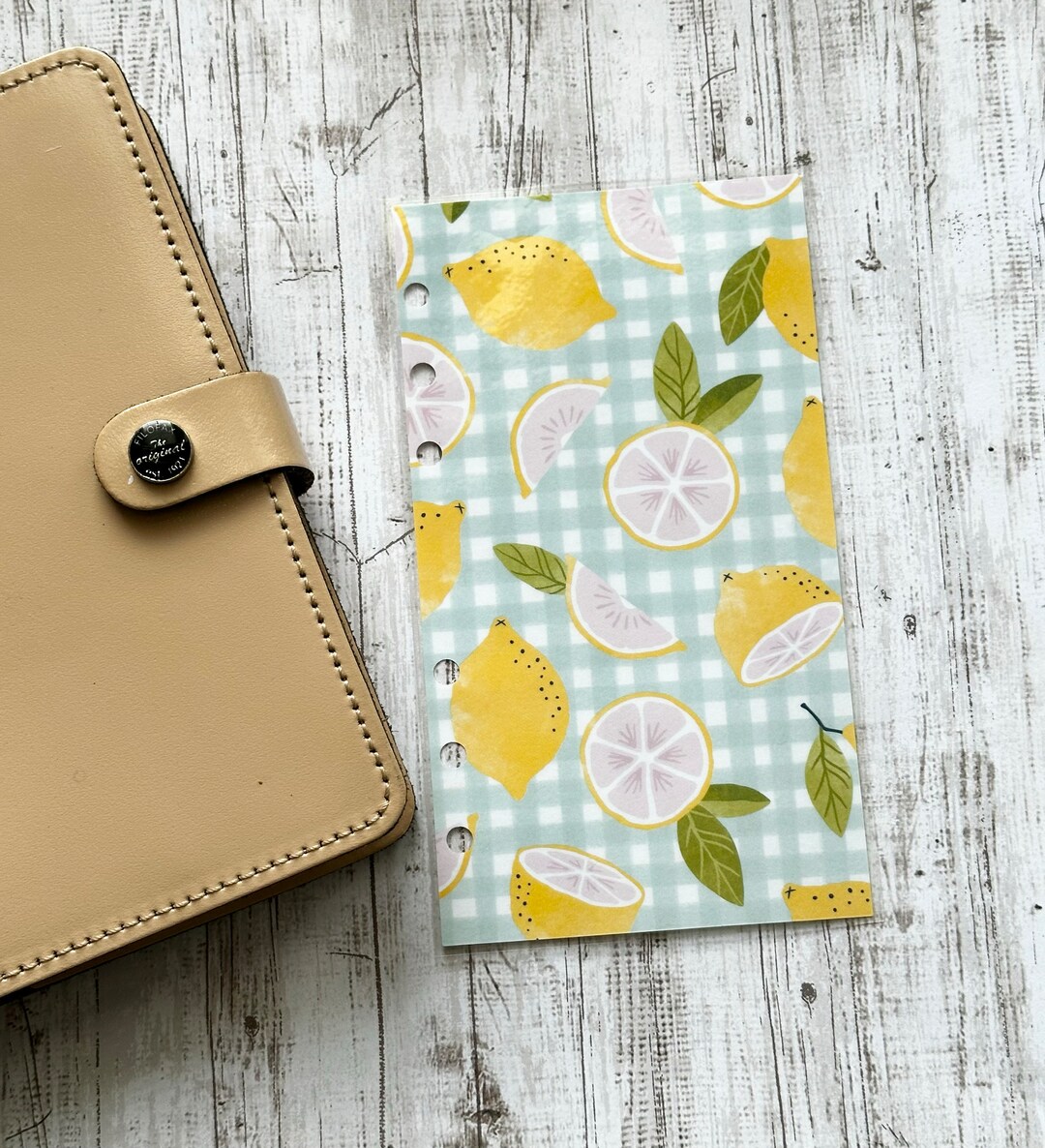 Lemons Planner Dashboard,personal and Pocket Size, Planner Accessory ...