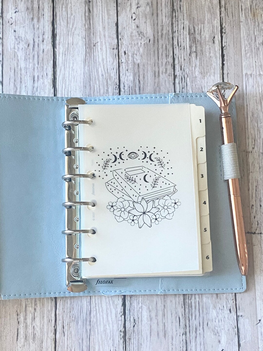 Vellum Moon Phases Dashboard, Celestial Planner Dashboard, Clear Moon ...