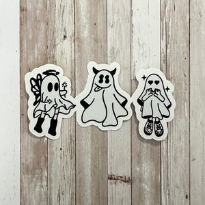 Halloween Ghost Family Sticker,halloween Planner Sticker, Spooky Season ...