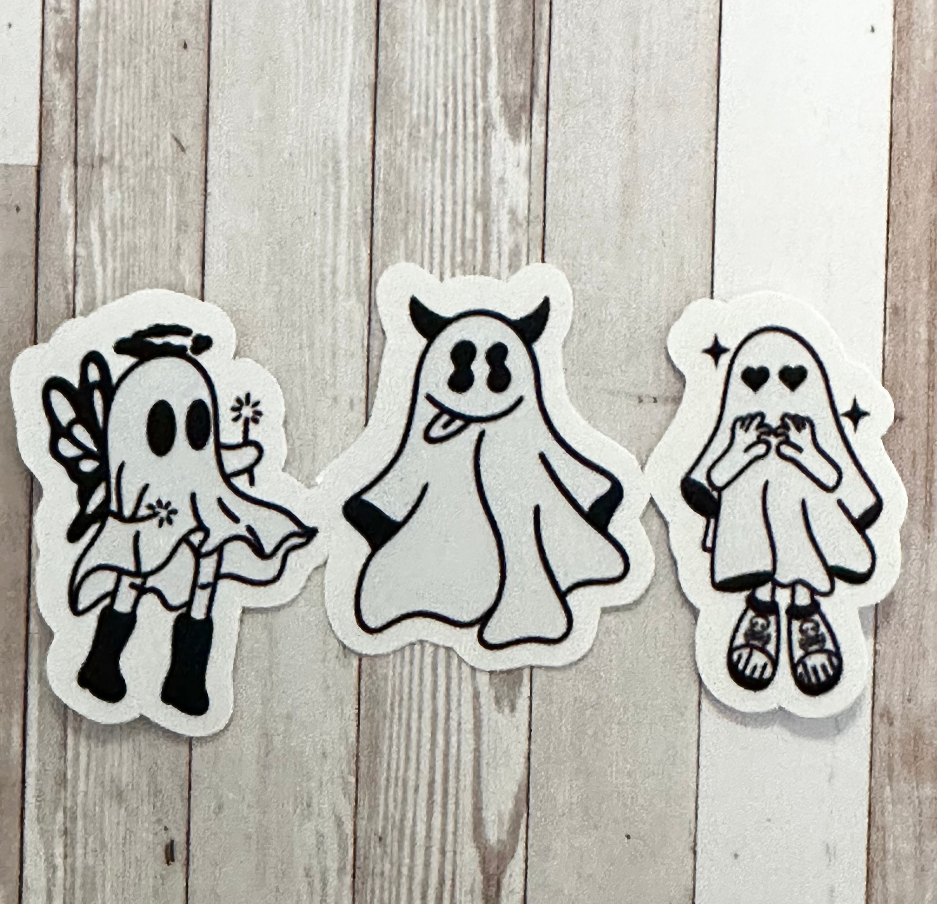Halloween Ghost Family Sticker,halloween Planner Sticker, Spooky Season ...