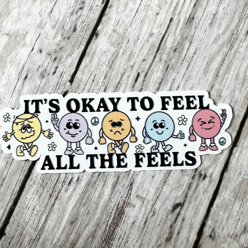 Feel Good Stickers - Etsy