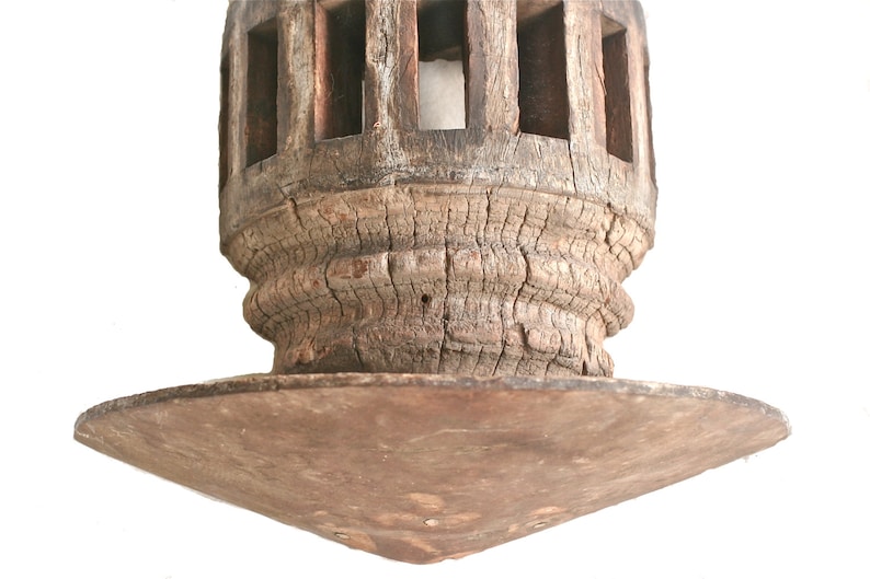 Primitive Wagon Wheel Hub Wood Rustic Antique Americana - Western - Etsy