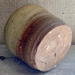 Heavy Vintage ASIAN Stoneware Vase / HAND MADE Asian Style Vase ...