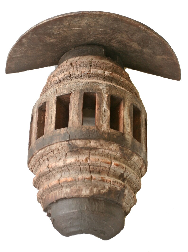 Primitive Wagon Wheel Hub Wood Rustic Antique Americana - Western - Etsy