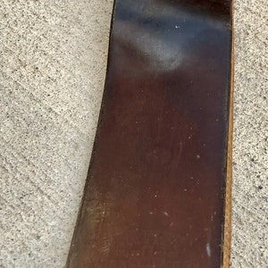 ANTIQUE LEATHER STROP / Antique Leather Razor Strop / Red Imp 700 ...