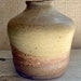 Heavy Vintage ASIAN Stoneware Vase / HAND MADE Asian Style Vase ...