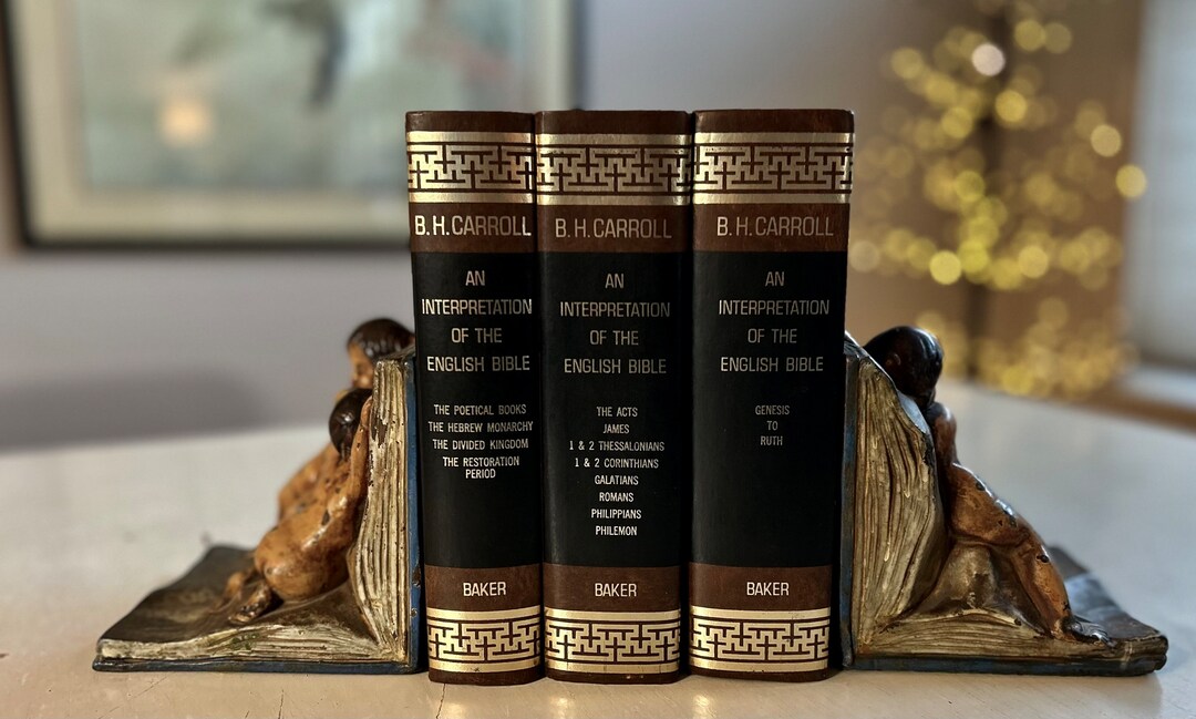 ANTIQUE CHERUB BOOKENDS / Antique Kathodian Bronze Bookends / Antique ...