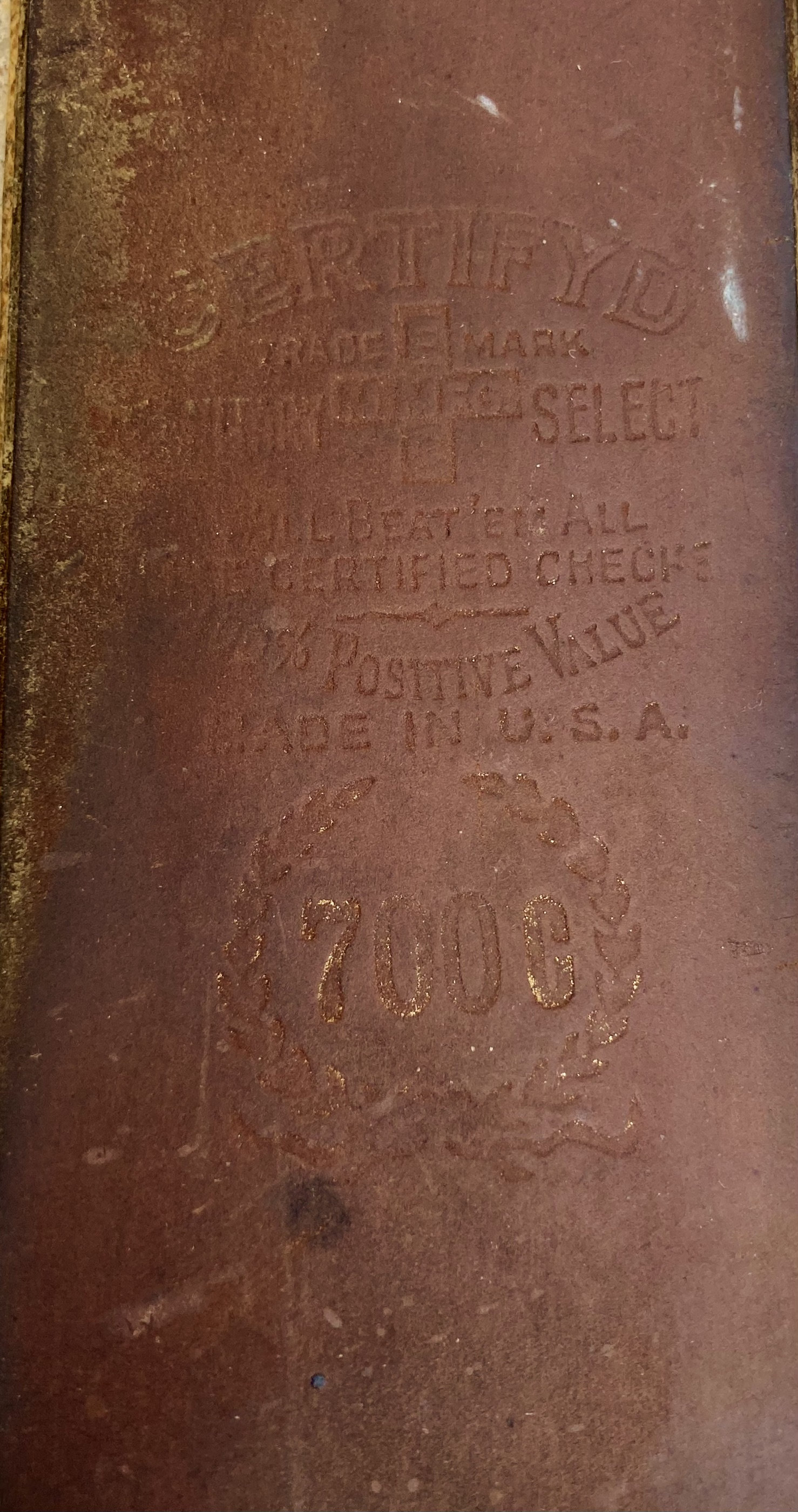 ANTIQUE LEATHER STROP / Antique Leather Razor Strop / Red Imp 700 ...