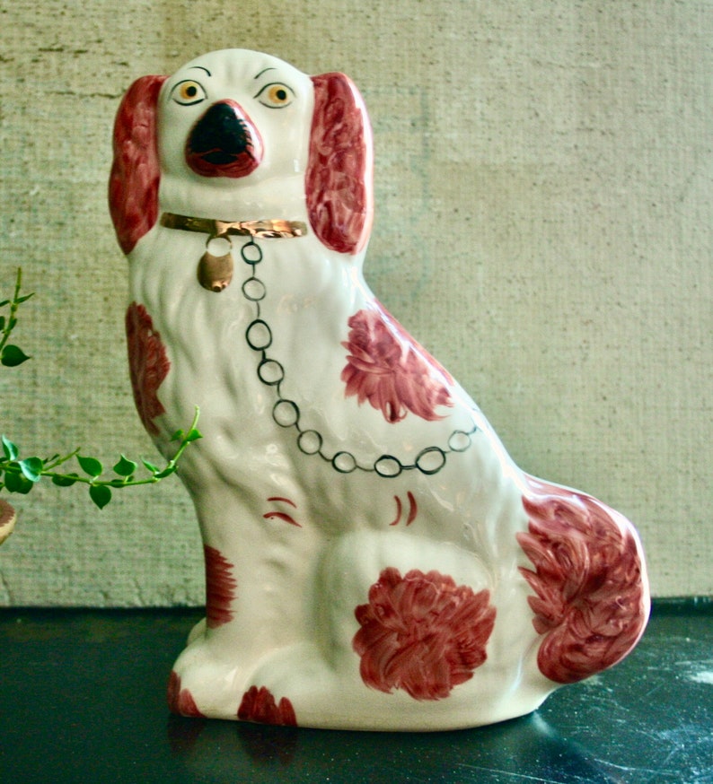 Vintage Reproduction King Charles Mantel Spaniel Figurine. (ss-h) - Etsy