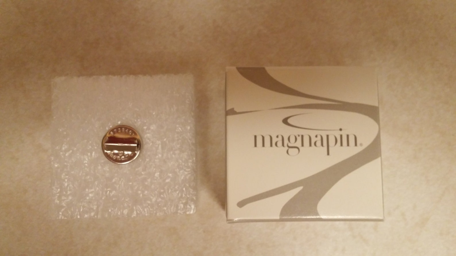 Set of 2 Magnapin How to Wear a Brooch Pin Without Putting - Etsy