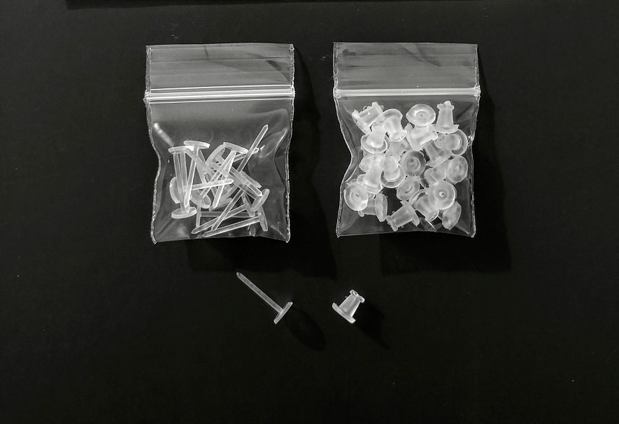 20pc. rare Large 5mm Pad-ear Piercing Retainer - Etsy